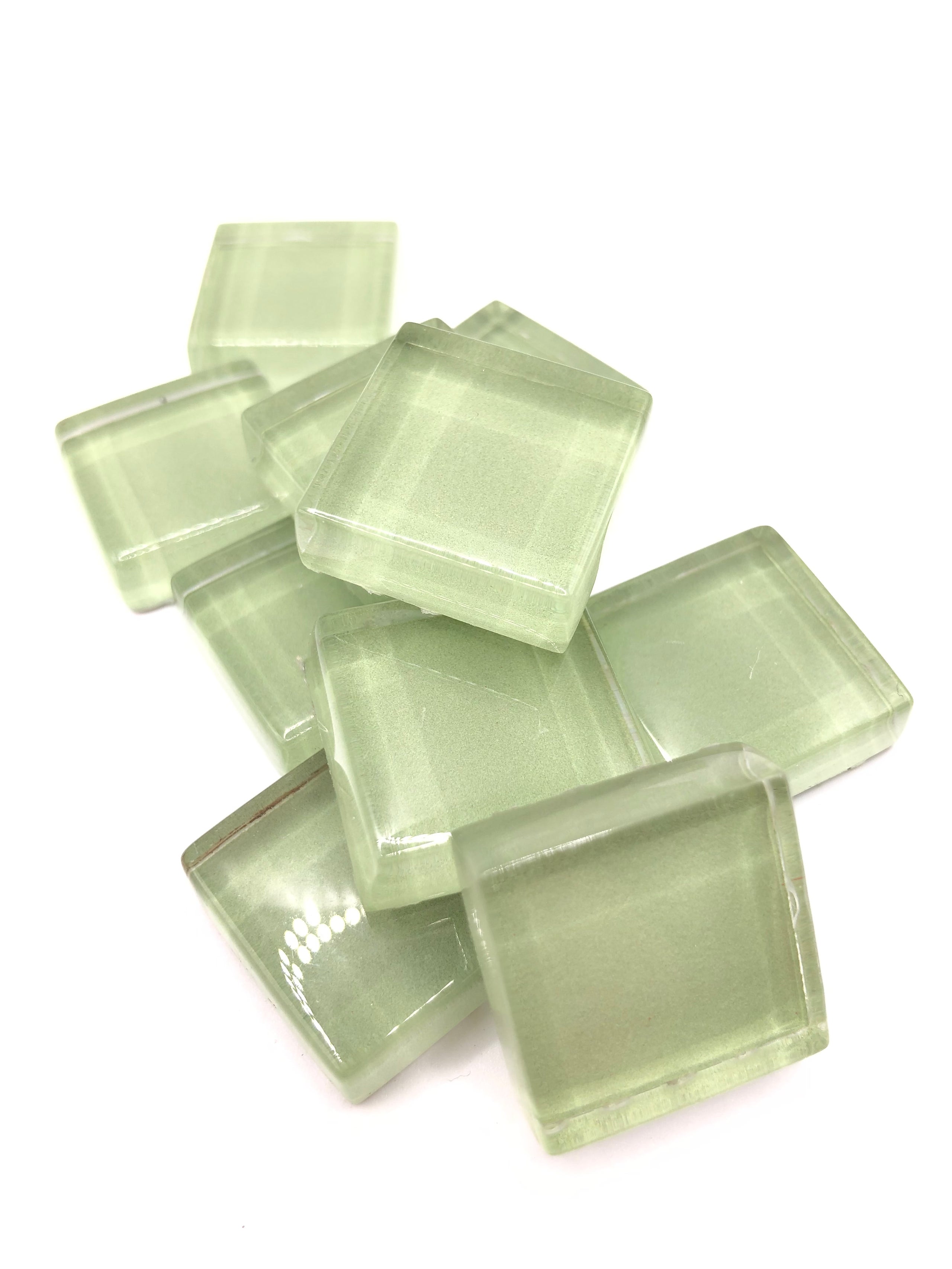 Chunky Light Green Glass Perth Mosaic