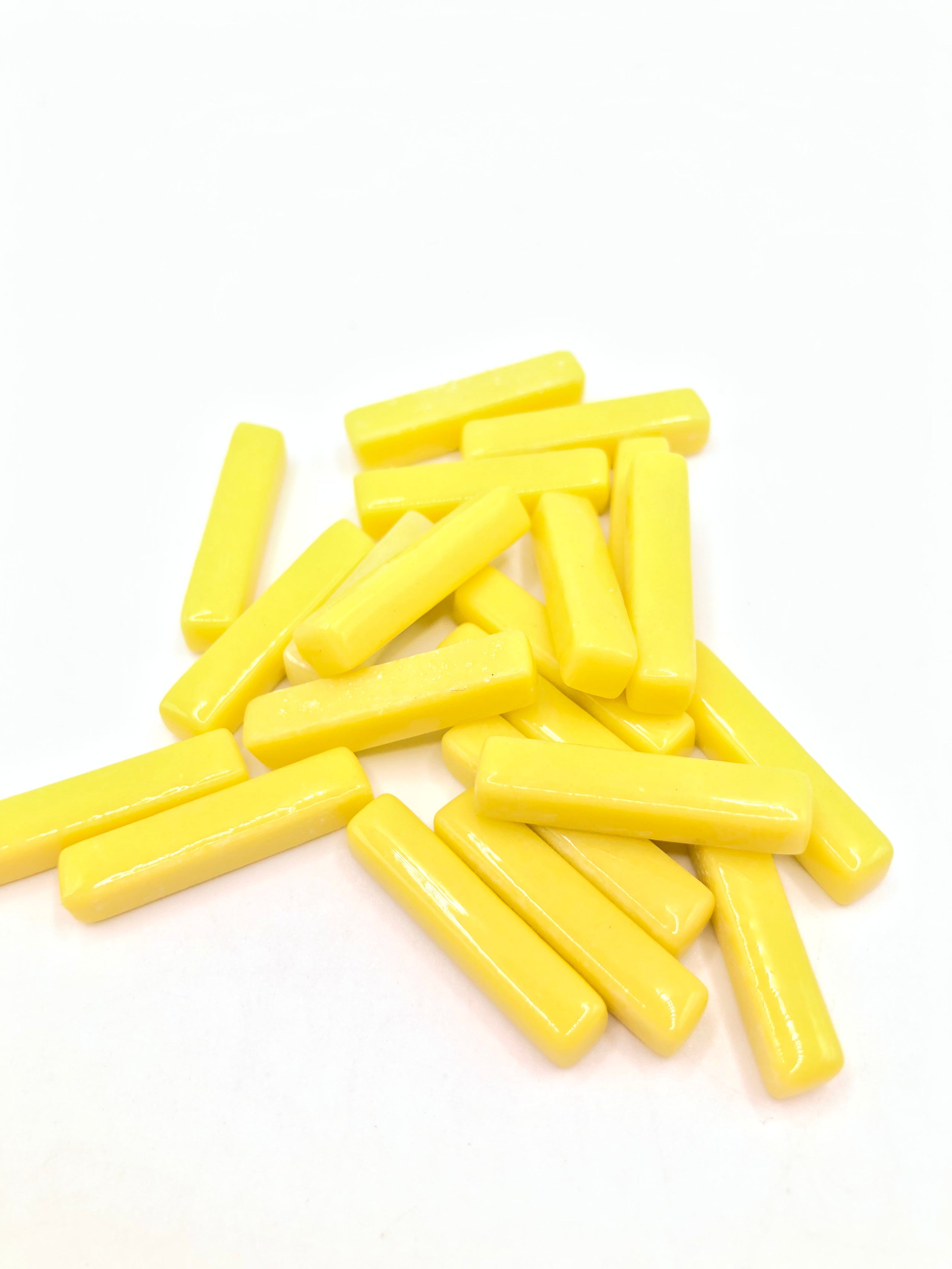 Stix Yellow Glass | Perth Mosaic
