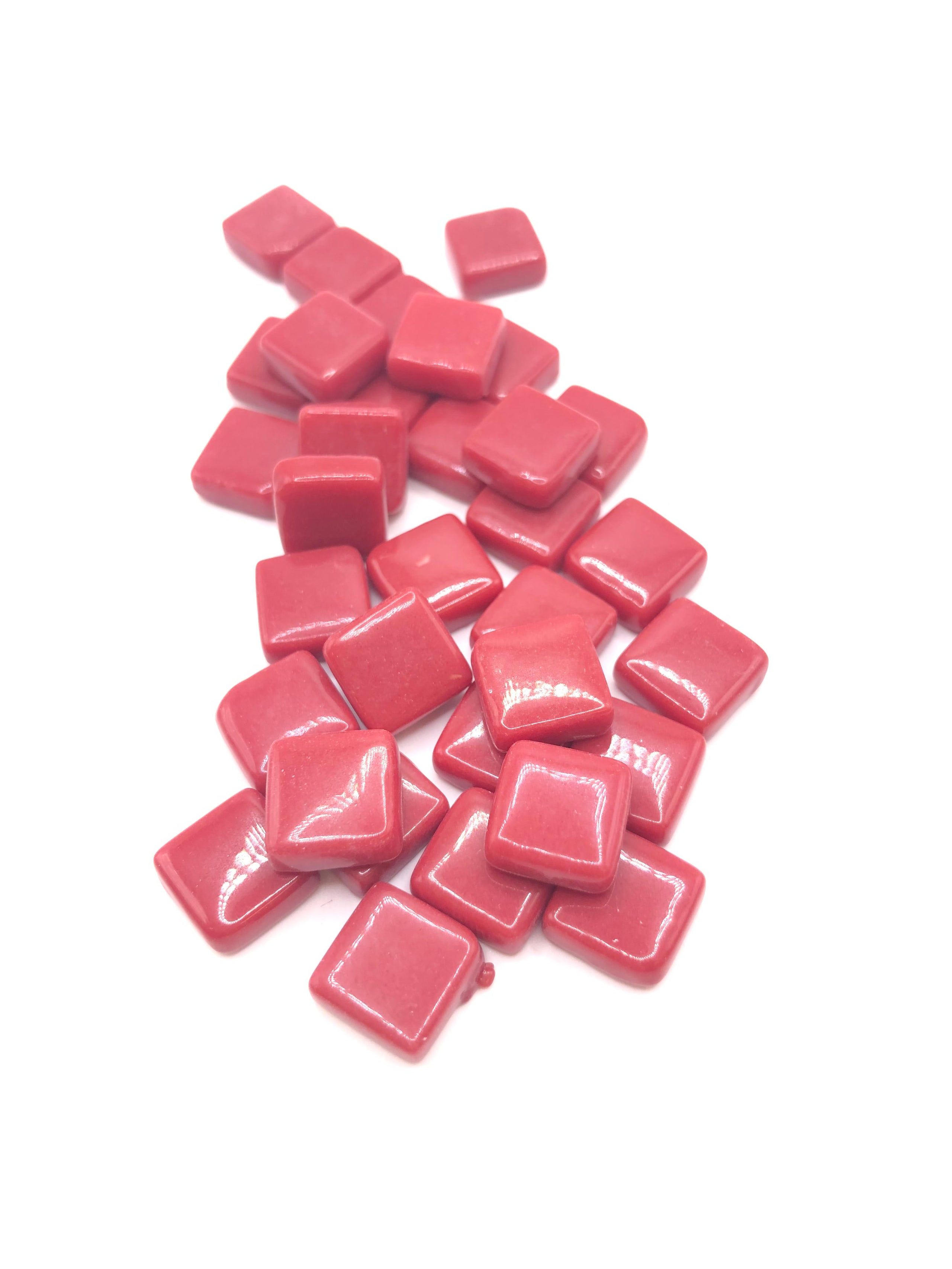 Mini Red Chunky Glass Perth Mosaic
