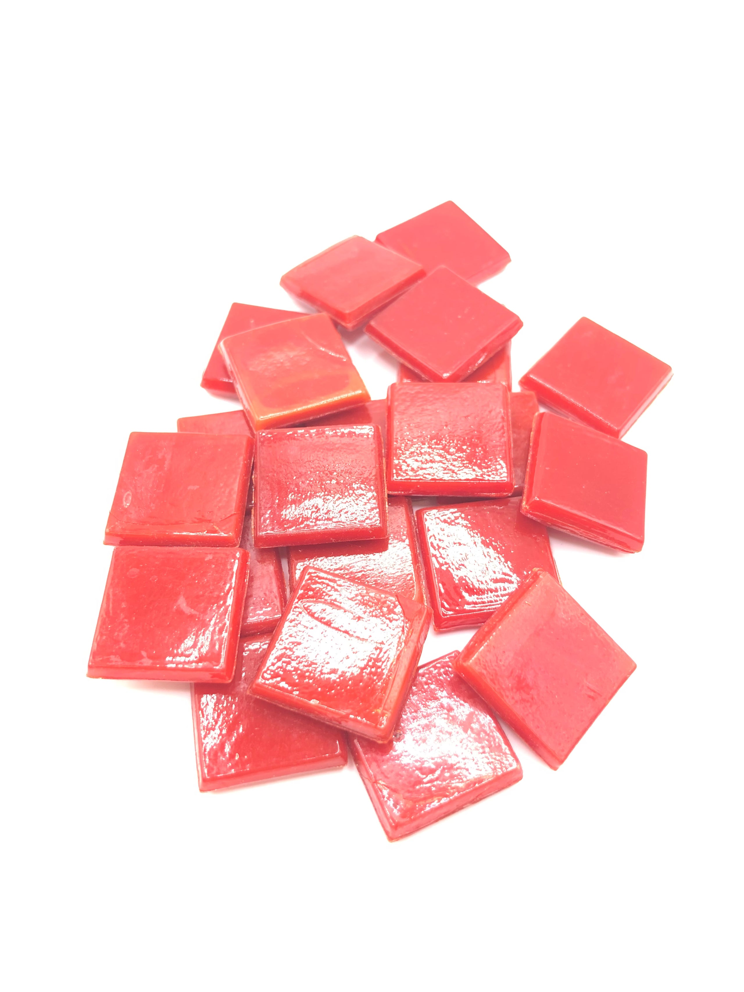 Small Dark Red Glass | Perth Mosaic