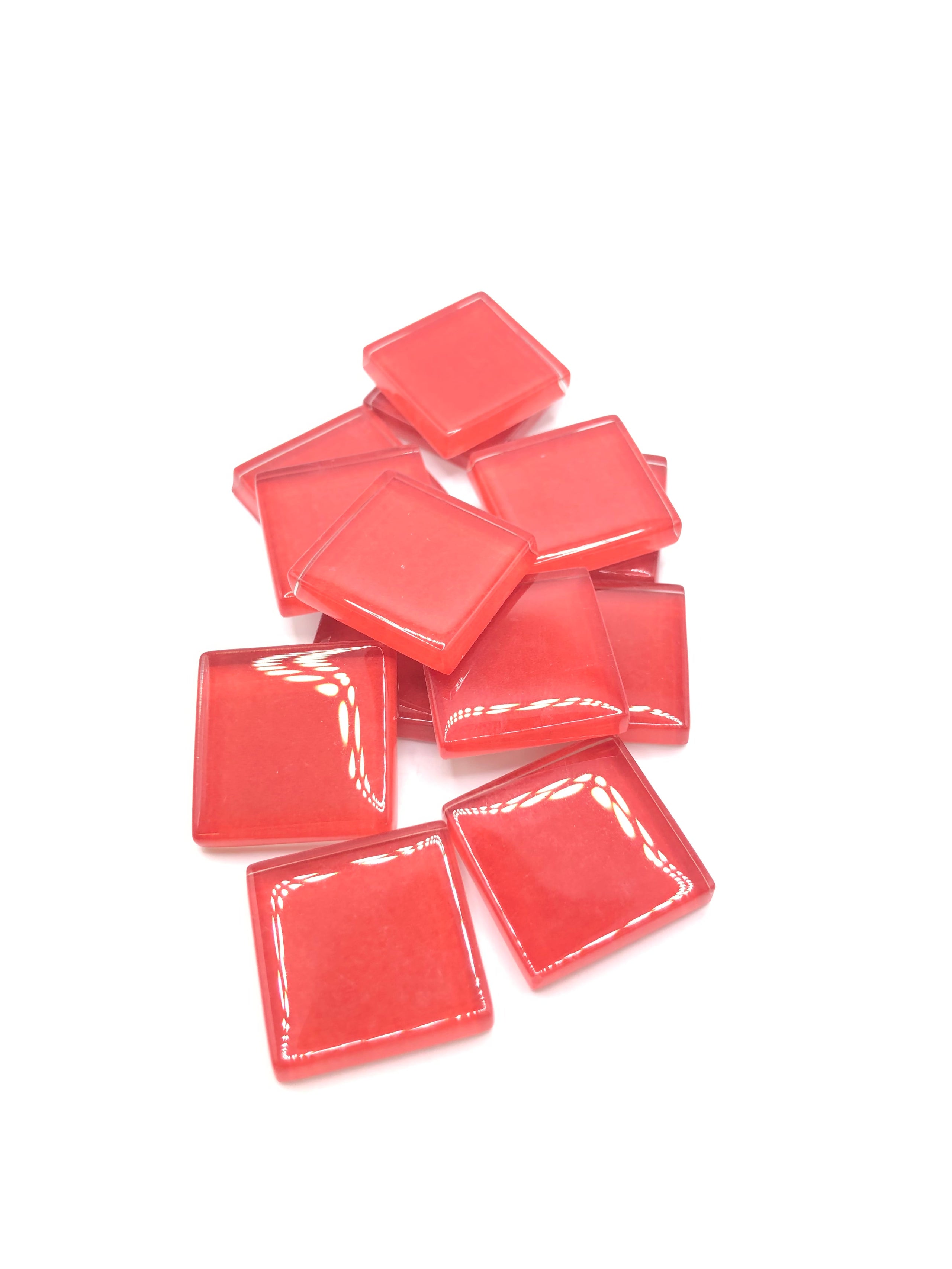 Medium Red Glass | Perth Mosaic