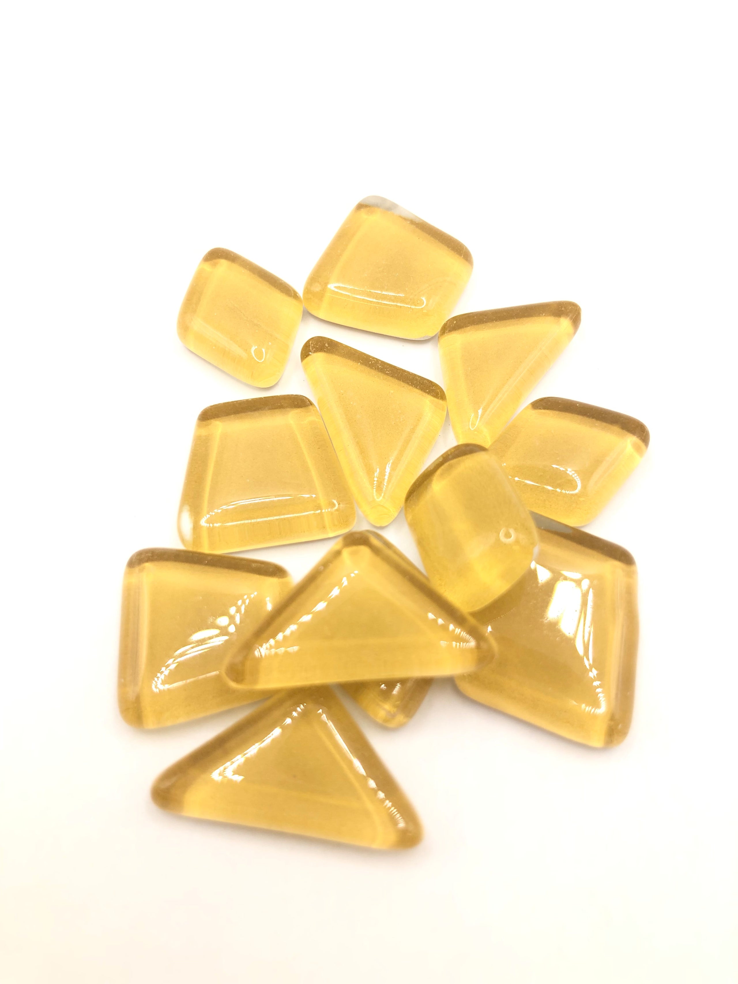 Multi-shape Gold Glass | Perth Mosaic