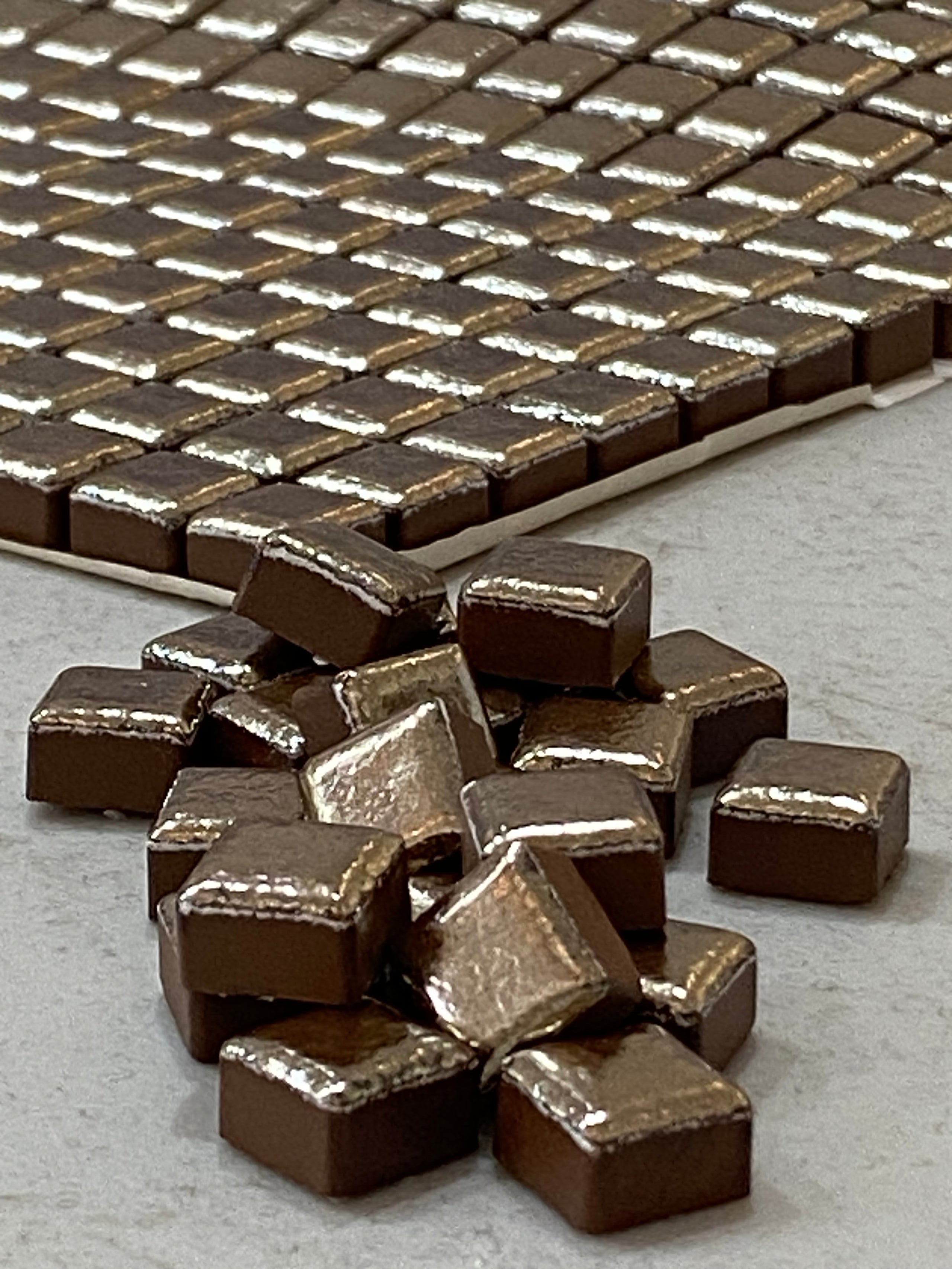 Sheet - Little Bronze Bricks | Perth Mosaic