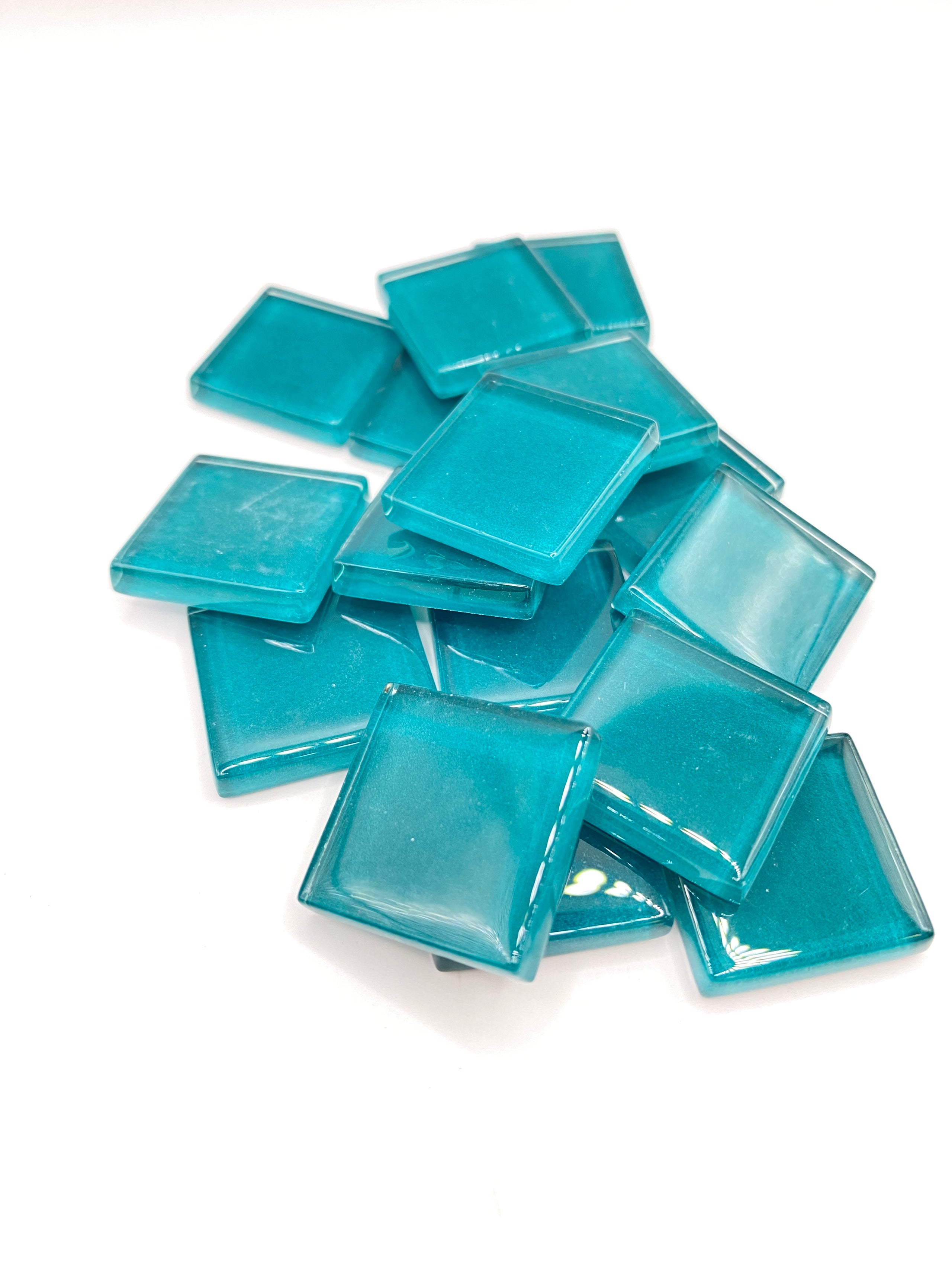 Medium Aqua Glass | Perth Mosaic